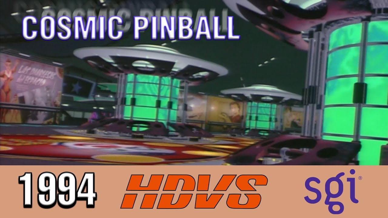 Cosmic Pinball (1994 1080i HD 60FPS 70mm SGI CG Film Showscan Ride ...