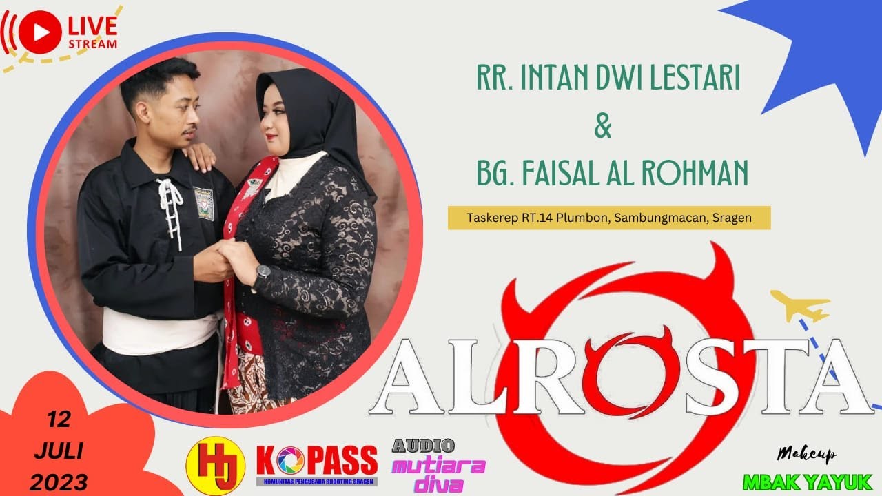 Live ALROSTA Dongkrek // Pernikahan Rr.Intan & Bg Faisal // Mutiara Diva Soundsystem "Pakdhe ...
