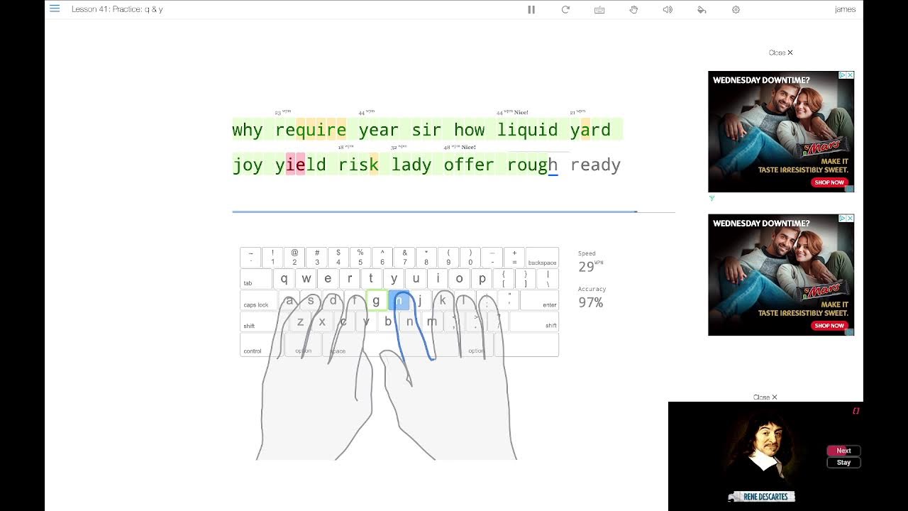 grinding in typingclub for school LIVE! #typing #live - YouTube