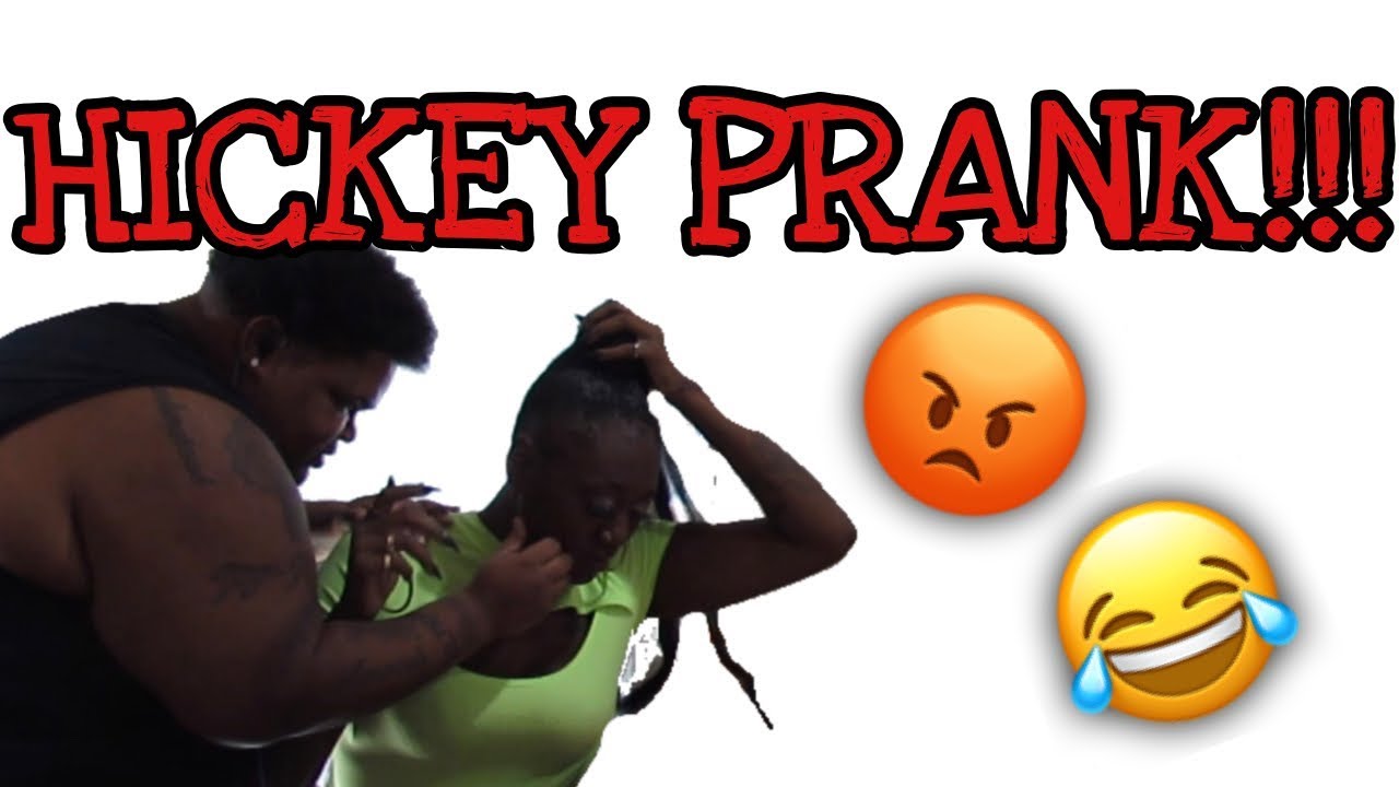 HICKEY PRANK ON GF (SHE WAS BIG MAD!) - YouTube