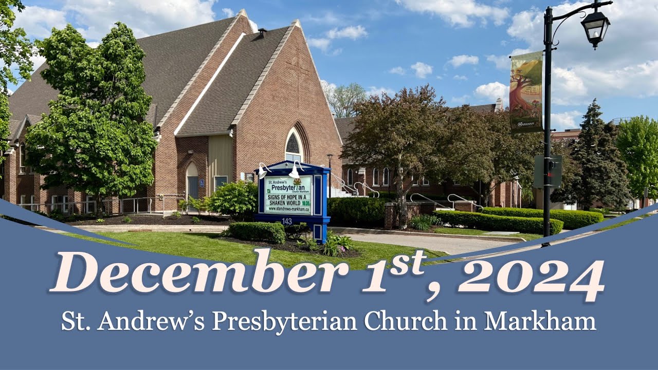 "Signs of Hope in a Shaken World" - First Sunday of Advent | Sunday Dec ...