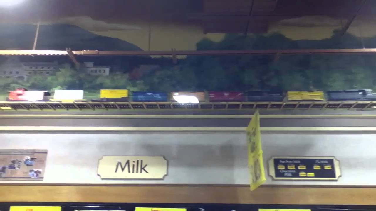 Train at Wegmans - YouTube