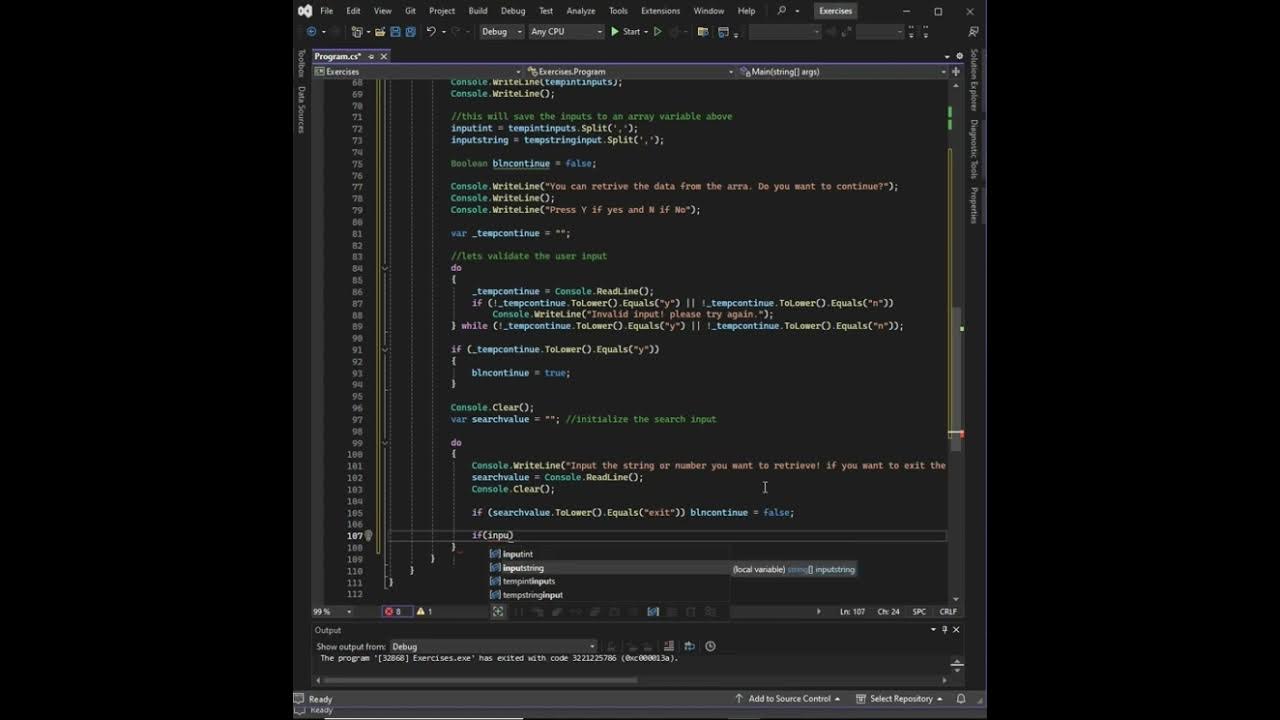 C# Arrays implementation - YouTube