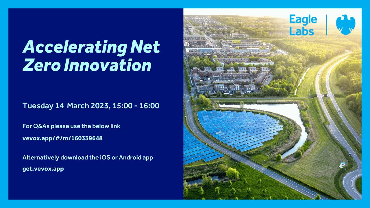 Accelerating Net Zero Innovation - YouTube