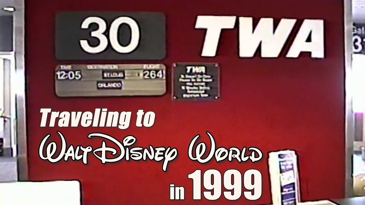 Traveling to Walt Disney World (1999) - YouTube