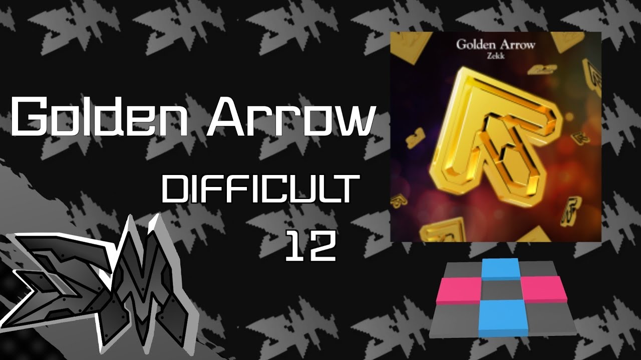 [Stepmania 5] Golden Arrow (Single DIFFICULT 12) (No Bar) - YouTube
