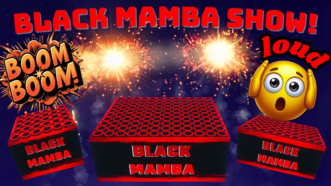 Crazy Black mamba show in (fireworks playground) Roblox. - YouTube