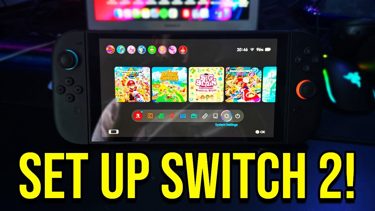 How To Setup Your Nintendo Switch 2 - YouTube