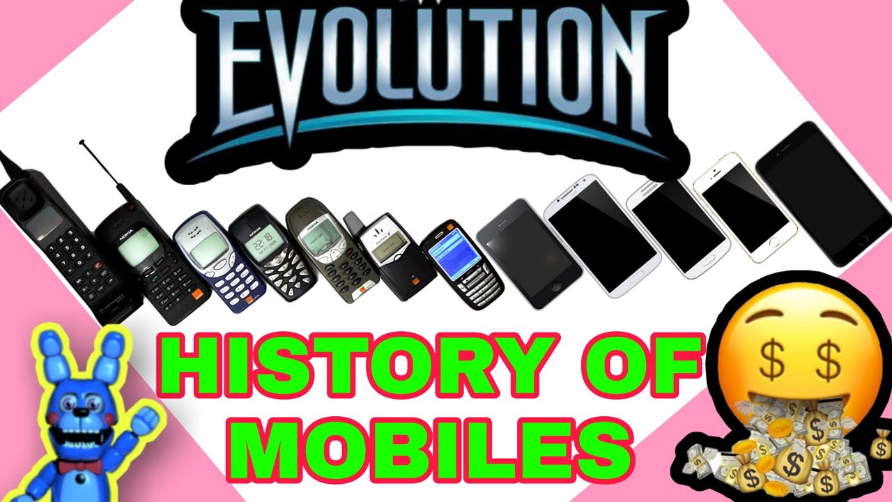 Transformation & Evolution of Mobile Phones | History of Smartphones ...
