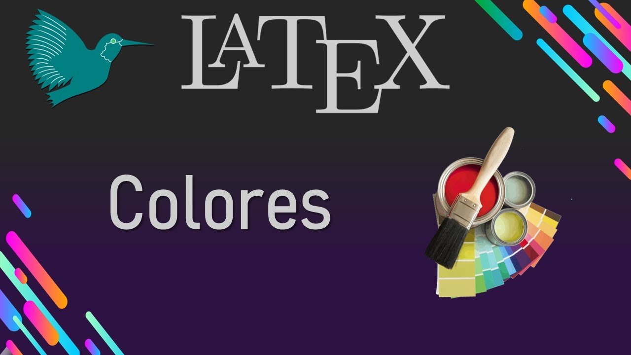 Colores en LaTeX - YouTube