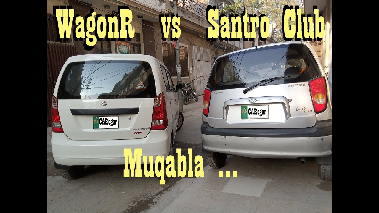 Suzuki wagon R vs Santro Club Pakistan | WagonR and Santro Review and ...