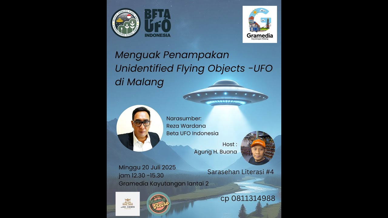 BETA UFO DI GRAMEDIA KAYUTANGAN, MALANG - YouTube