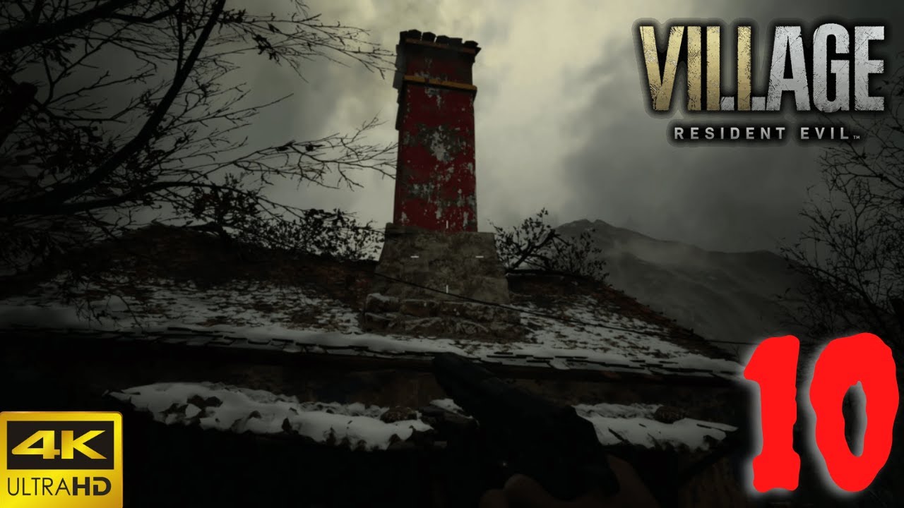 Resident Evil Village (Resident Evil 8) House with Red Chimney - YouTube