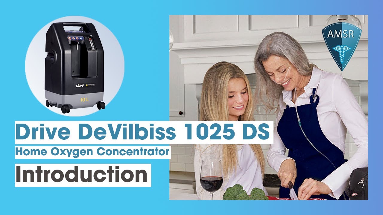 Introduction to the Drive DeVilbiss 10L Oxygen Concentrator - YouTube