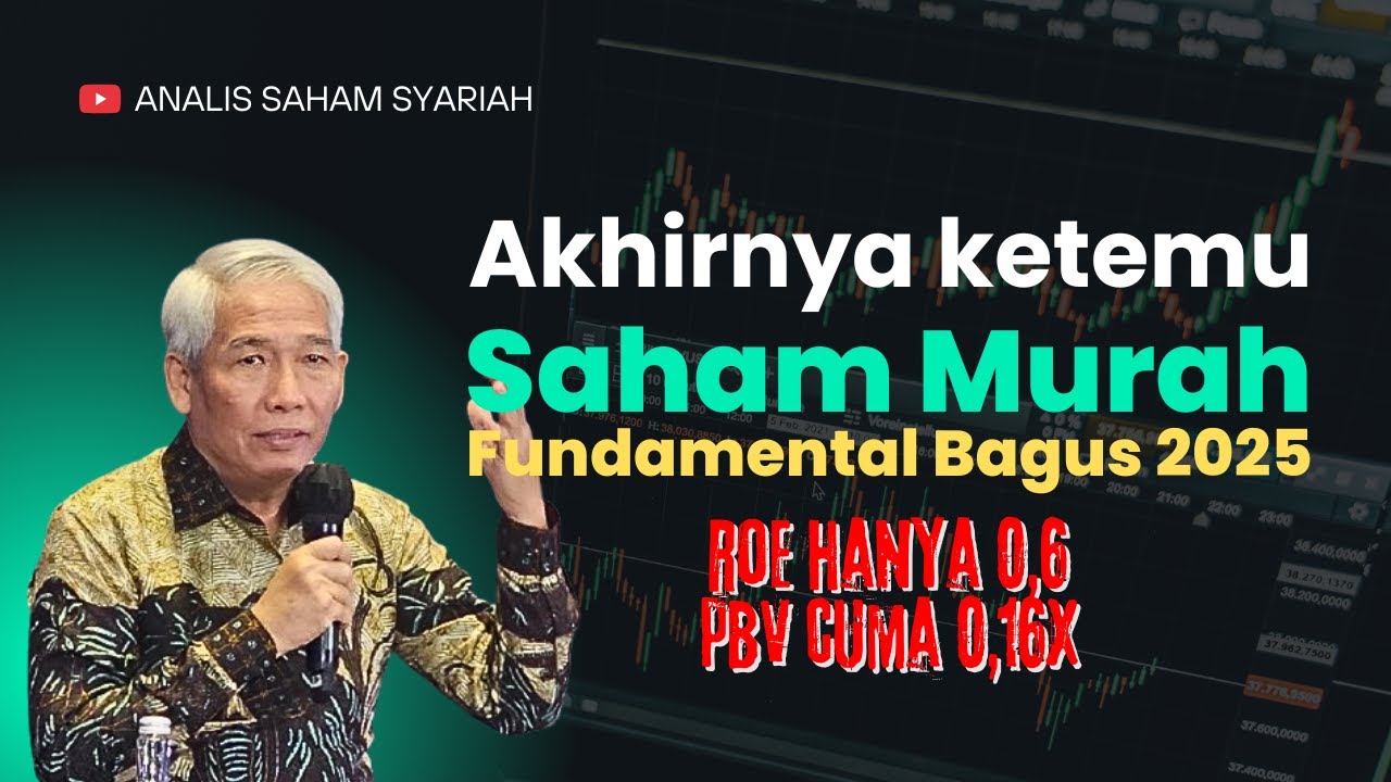 WOW! Nemu Saham Super Murah Fundamental Bagus 2025, PBV hanya 0,16x.. Lo Kheng Hong Tau ...