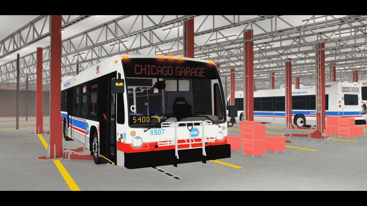 CTA Route 54 with new 2023 NovaBus on Roblox - YouTube