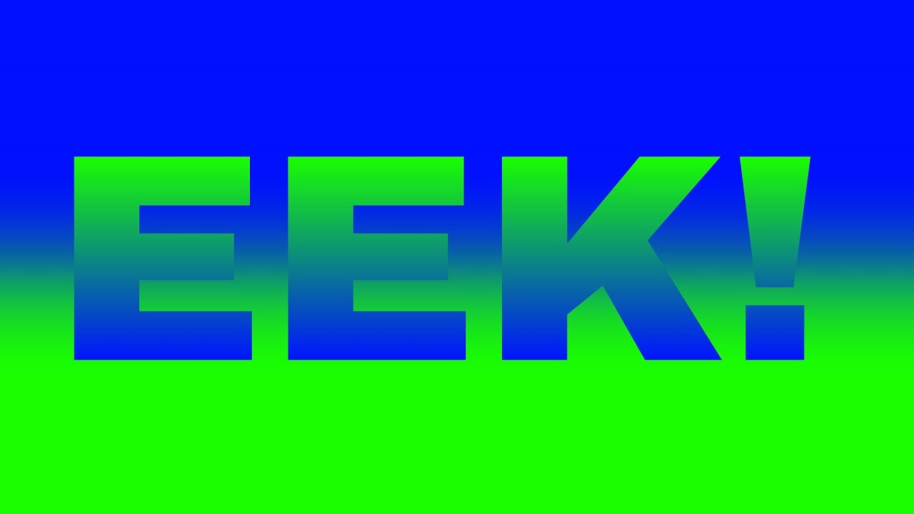 My EEK! Meme - YouTube