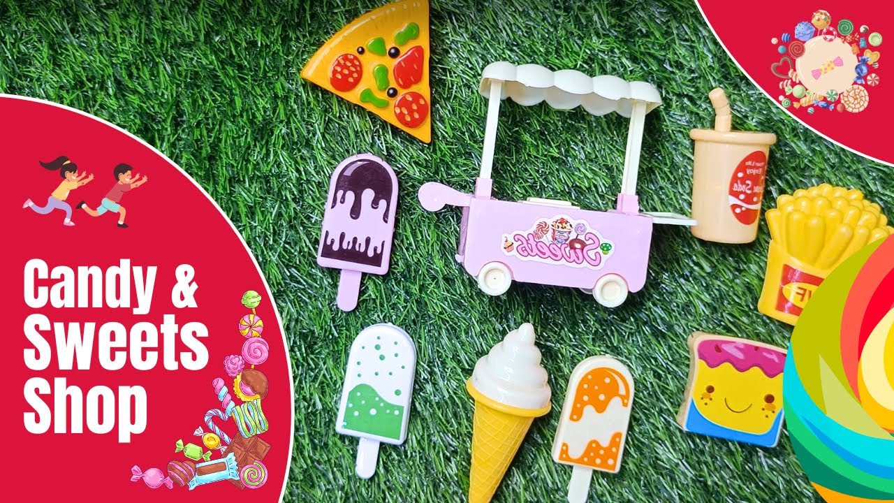 Unboxing Candy & Sweet Shop Kit | Fun Playtime - YouTube