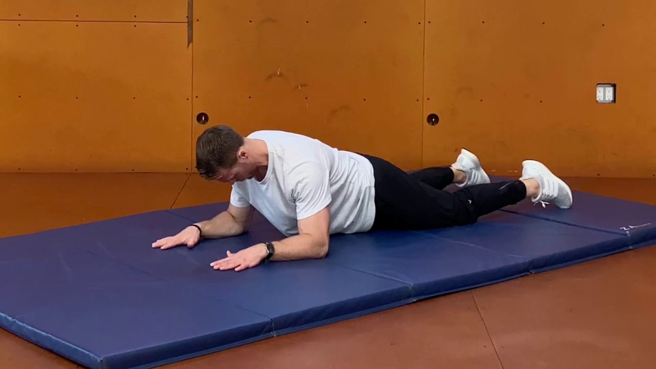 Half Front Plank - YouTube