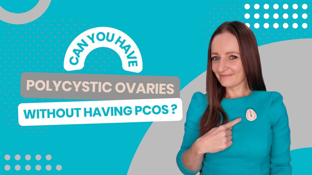 Can you have polycystic ovaries without having PCOS? - YouTube
