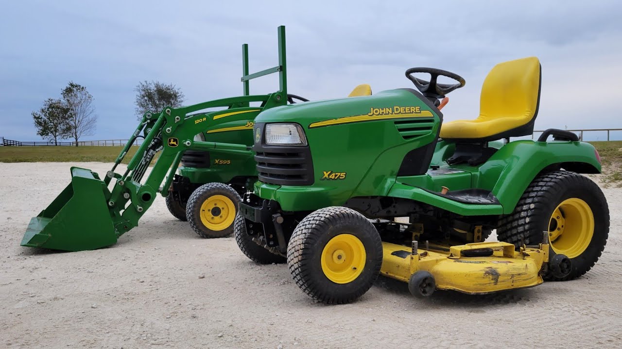 John Deere X475 project part 3 it's done - YouTube
