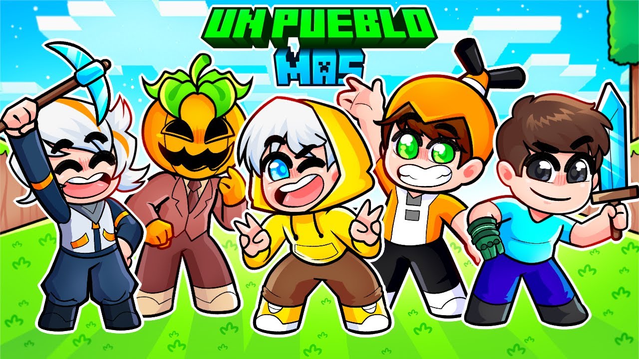 Inauguramos un NUEVO PUEBLO de Minecraft! - YouTube