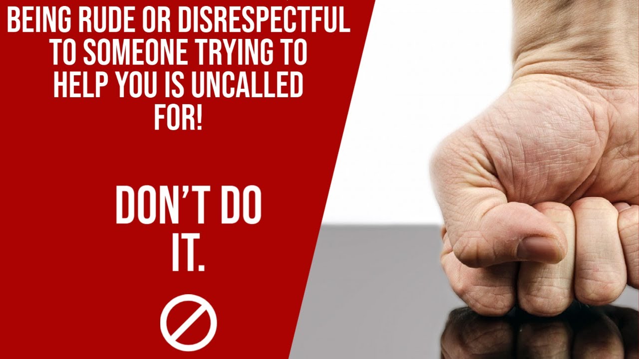 Enough is Enough. Being rude and disrespectful to a business trying to ...