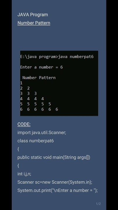 How To Print Number Pattern In Java Part 5 Shorts Codingshortvideo Javatutorialforbeginners 9668