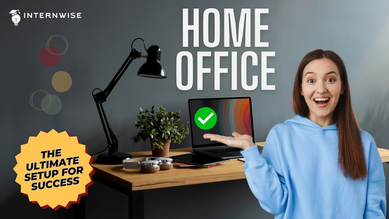 How to Create the *Perfect* Home Office as an Intern! - YouTube