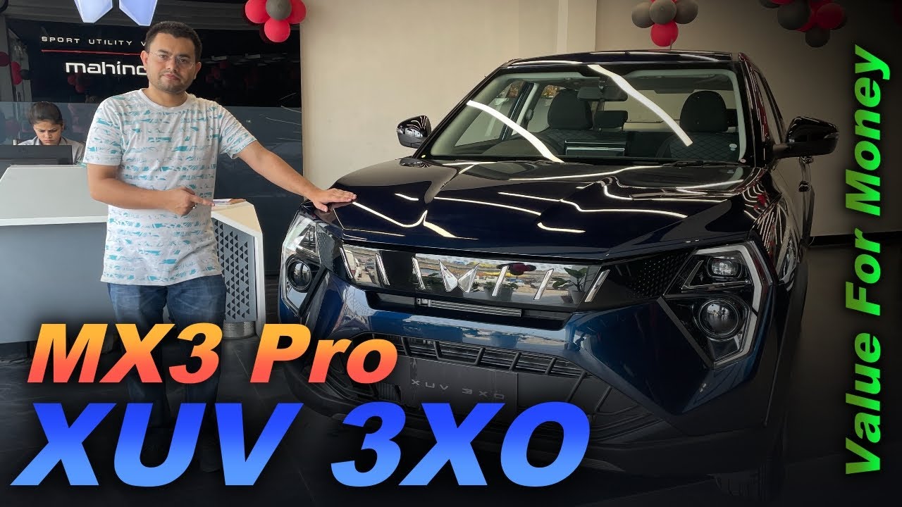 Mahindra XUV 3XO MX3 Pro Car Review: Features, Performance, and More! 7 ...