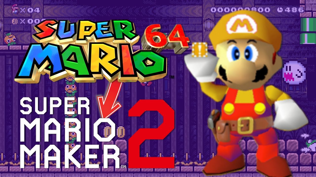Super Mario 64 En Mario Maker 2!! (Juego Completo) - YouTube