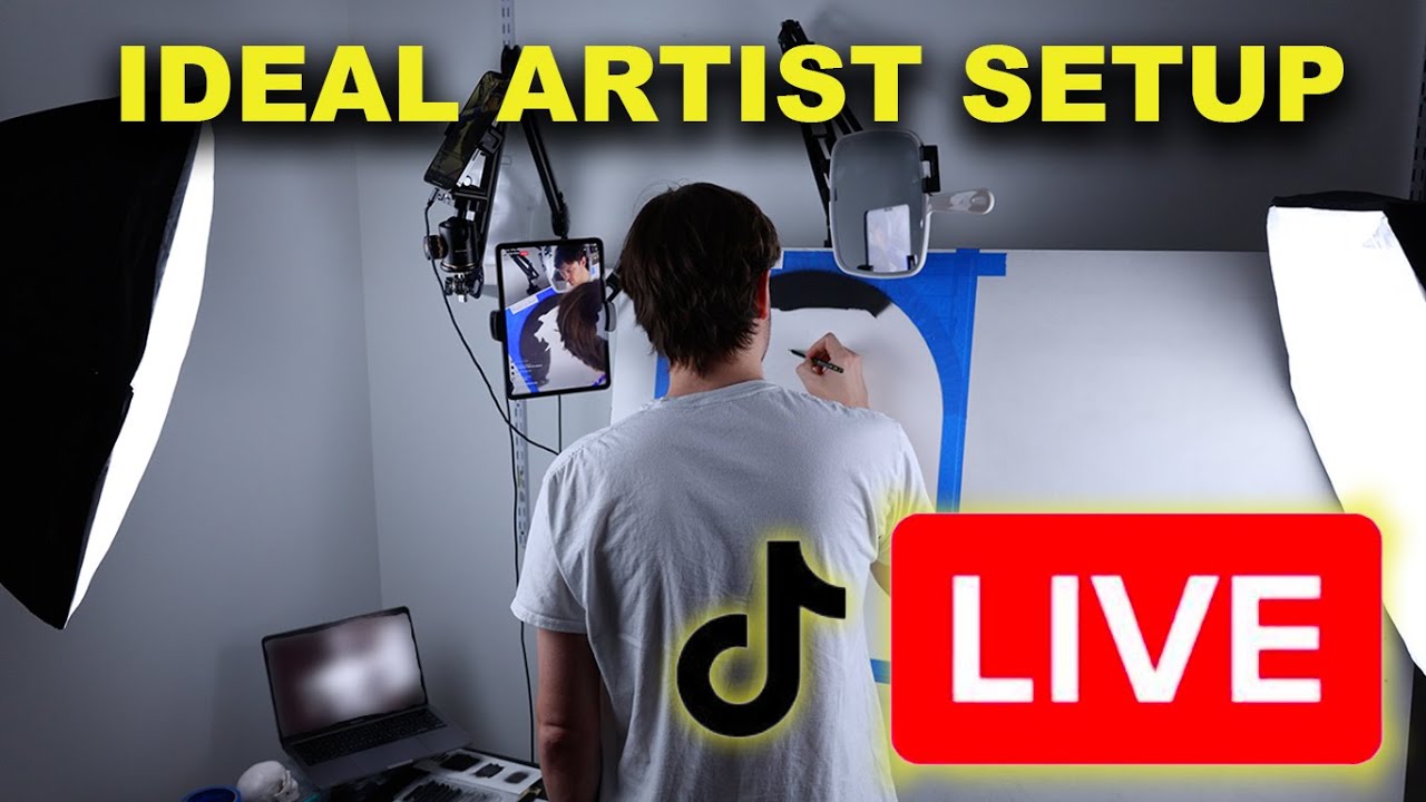 The IDEAL TikTok Live Setup for Artists in 2024! | Cheap & Easy! - YouTube