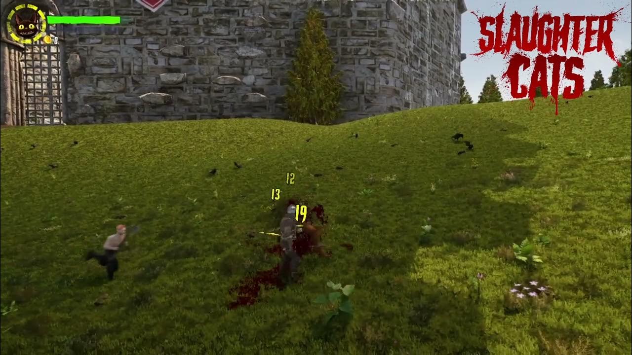 Slaughter Cats - Destroying Shield Enemies Shields - YouTube