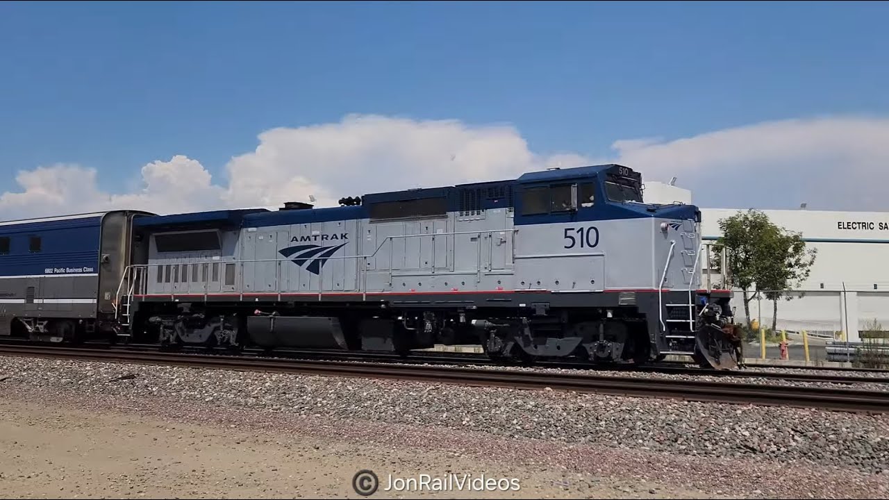 9/8/24 Pre: Amtrak Pacific Surfliner 774 led by AMTK 510 meets WB B ...