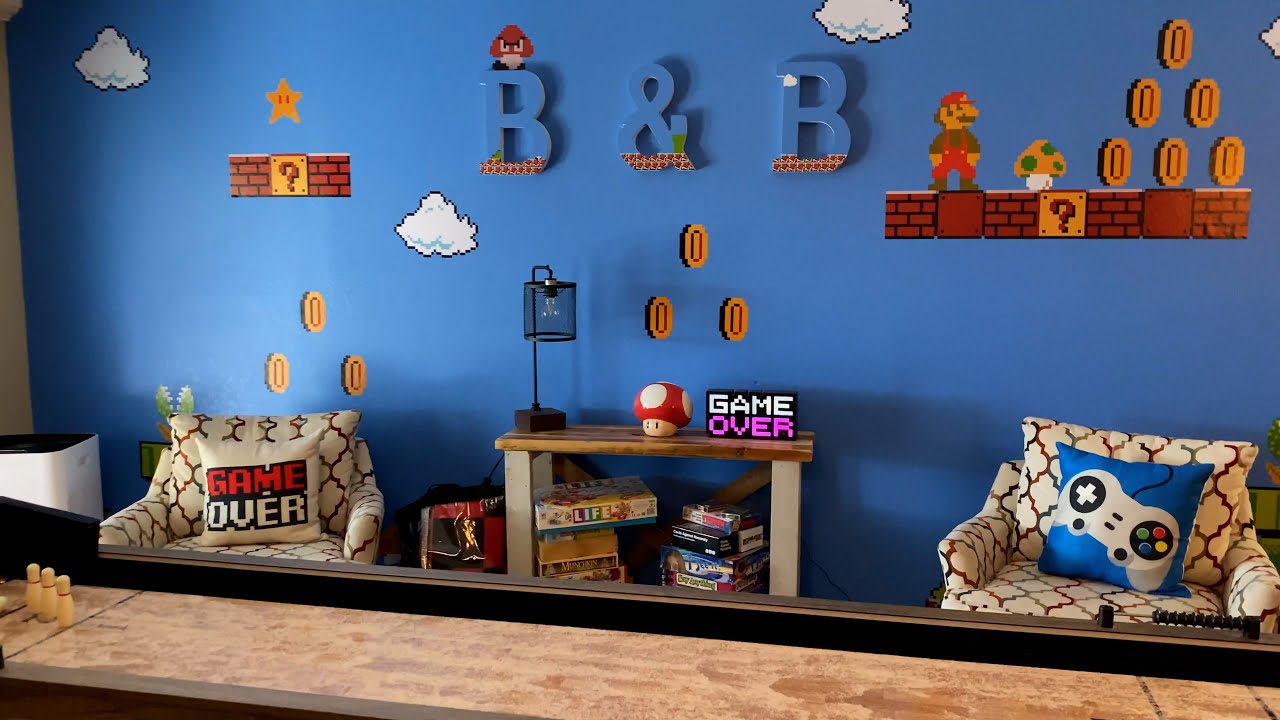 Awesome Video Game Arcade AirBnb in Amarillo Texas (Gamer Haven) - YouTube
