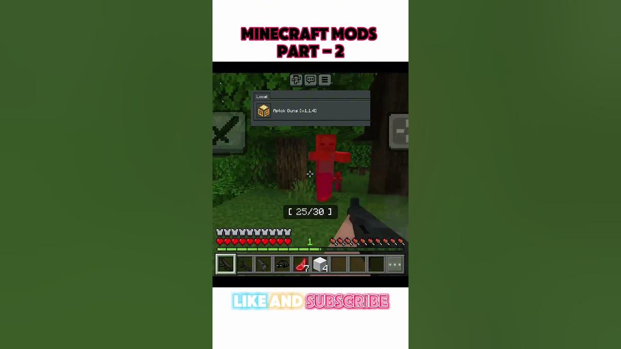 Minecraft Mods Part-2 #minecraft #minecraftmemes #minecraftmods # ...