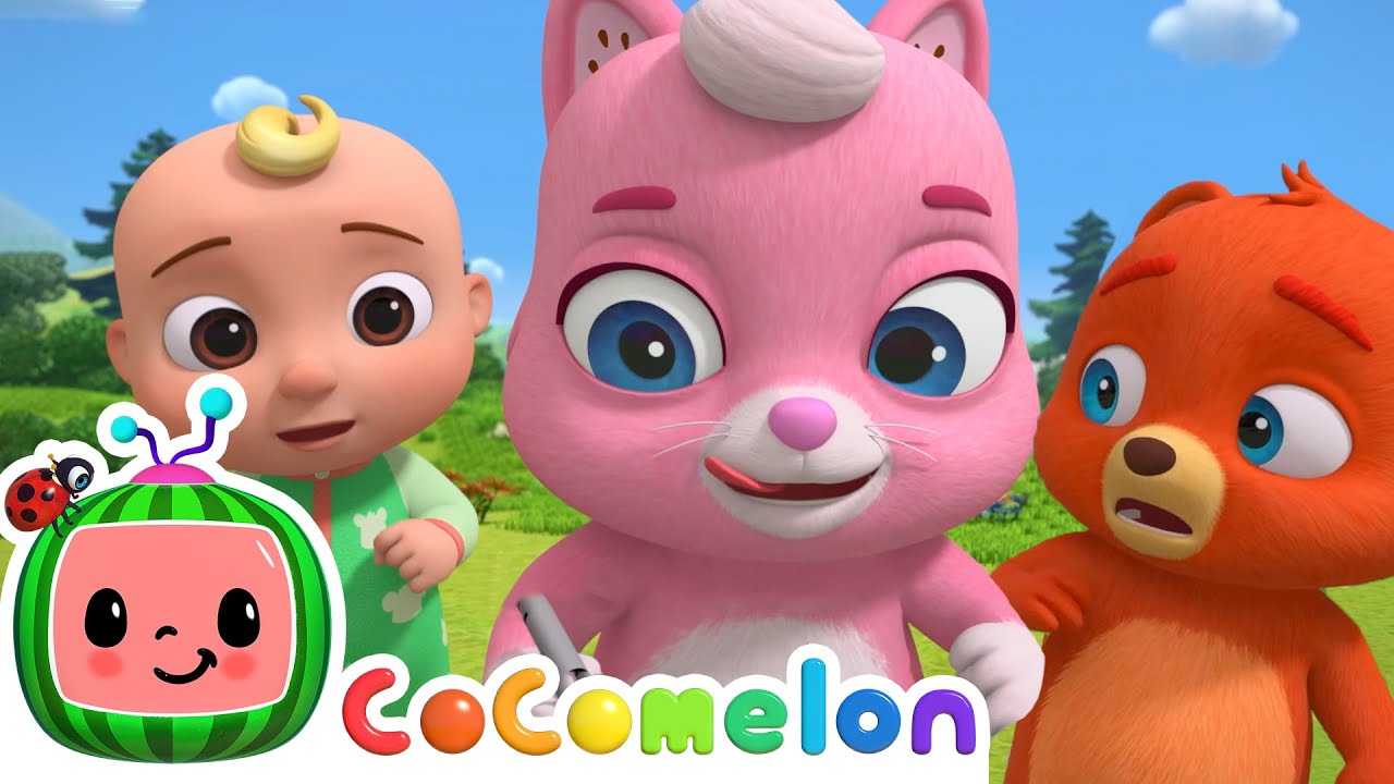 High Five Song 👏 | COCOMELON FANTASY ANIMALS 🍉 | Lullabies & Nursery ...