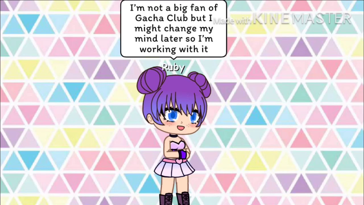 Gacha Club OC | Ruby Tuesday - YouTube