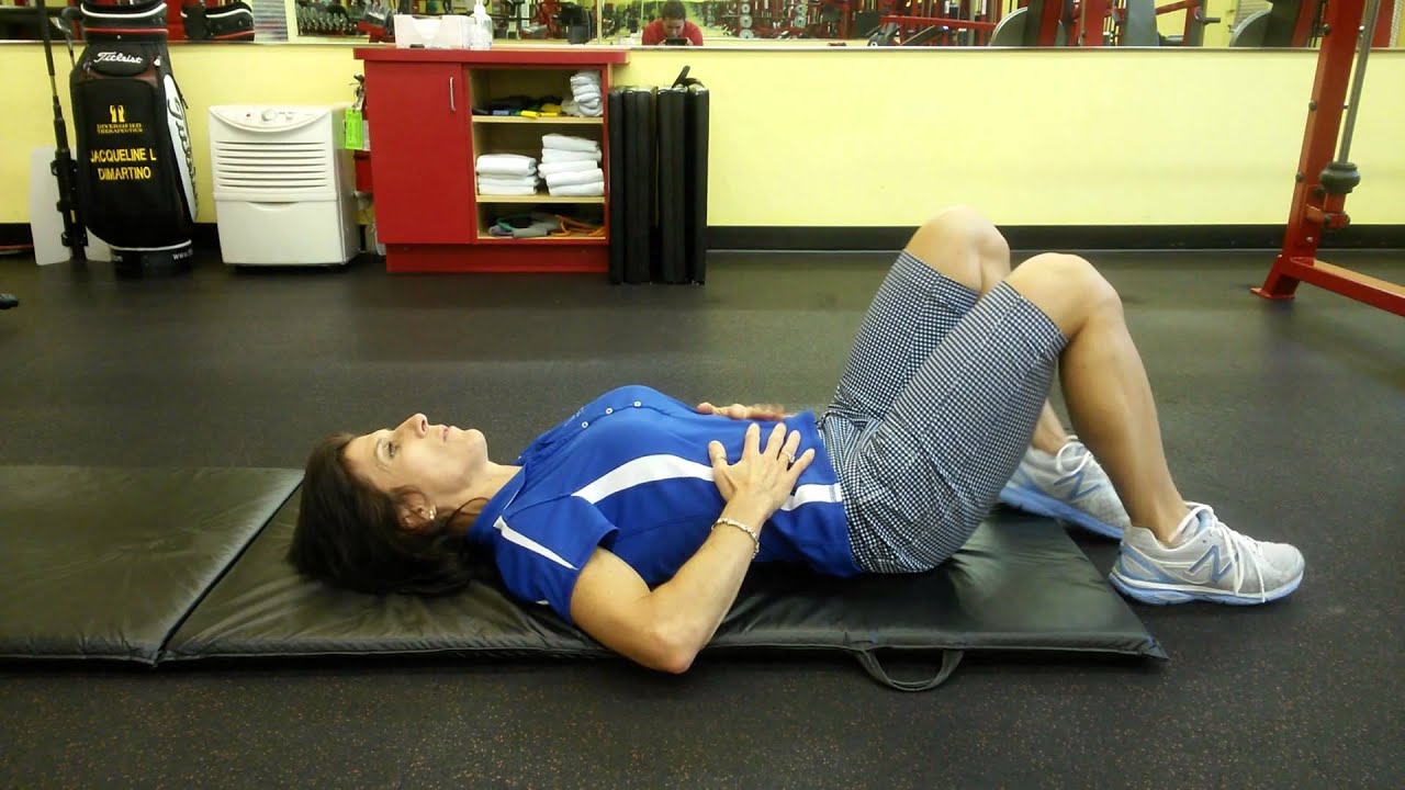 Postural breathing - YouTube