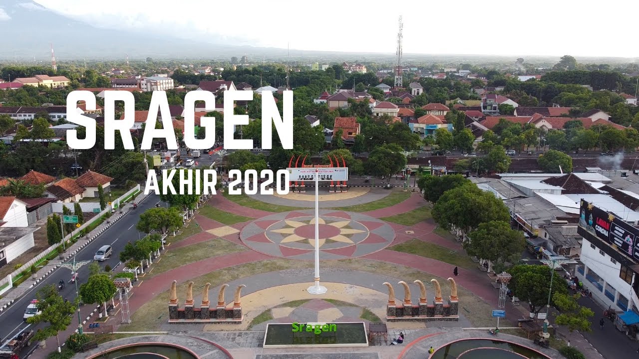 Kota Sragen, Drone View Akhir 2020 - YouTube