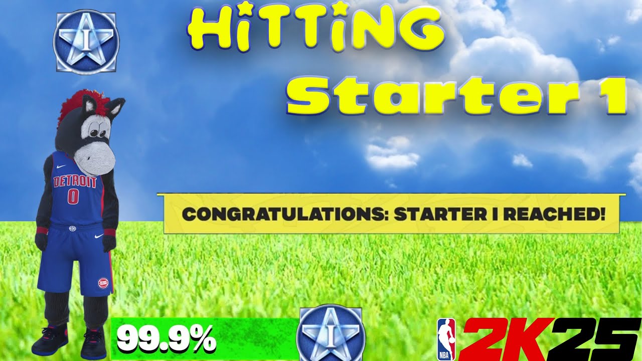 🔴LIVE! Hitting Starter 1 🙌 **NBA 2K25** - YouTube