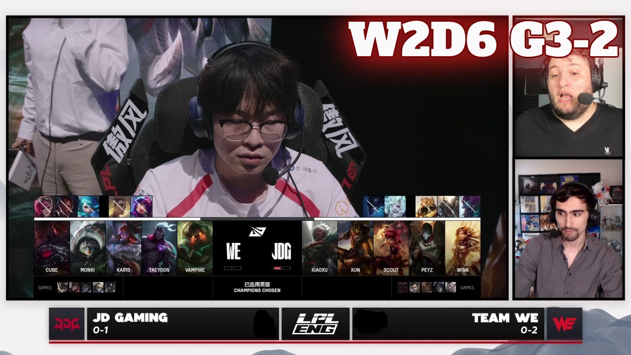 JDG vs WE - Game 2 | Week 2 Day 6 LPL Summer 2025 Split 3 | JD Gaming ...