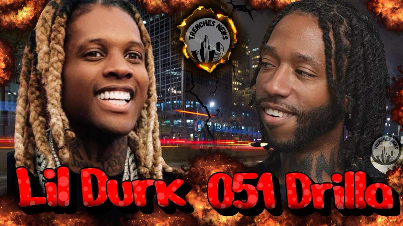 051 Drilla On Trenches News pulling Up To 051 | Lil Durk Changes Gang ...