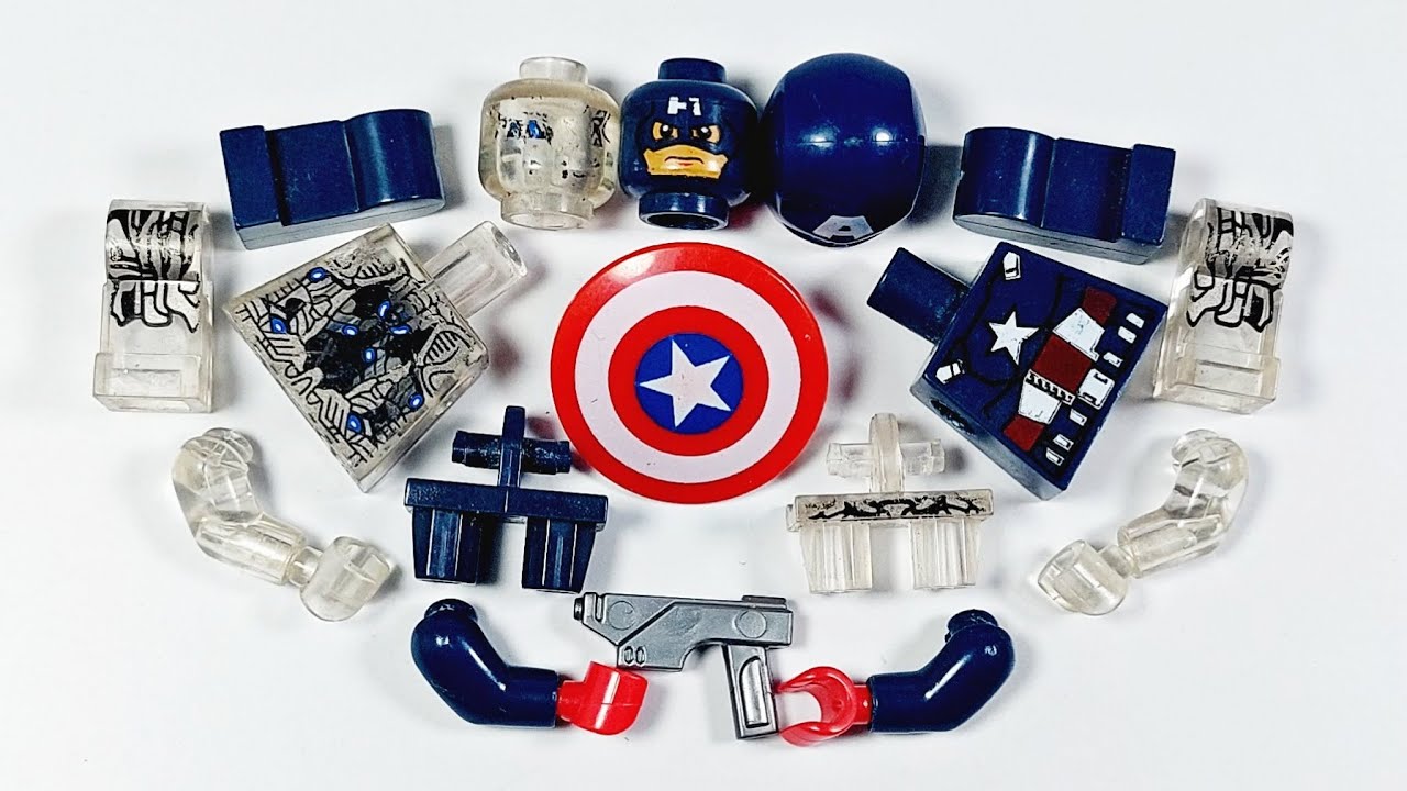 LEGO CAPTAIN AMERICA VS LEGO INVISIBLE ROBOT AI SYSTEM | BUILD LEGO ...