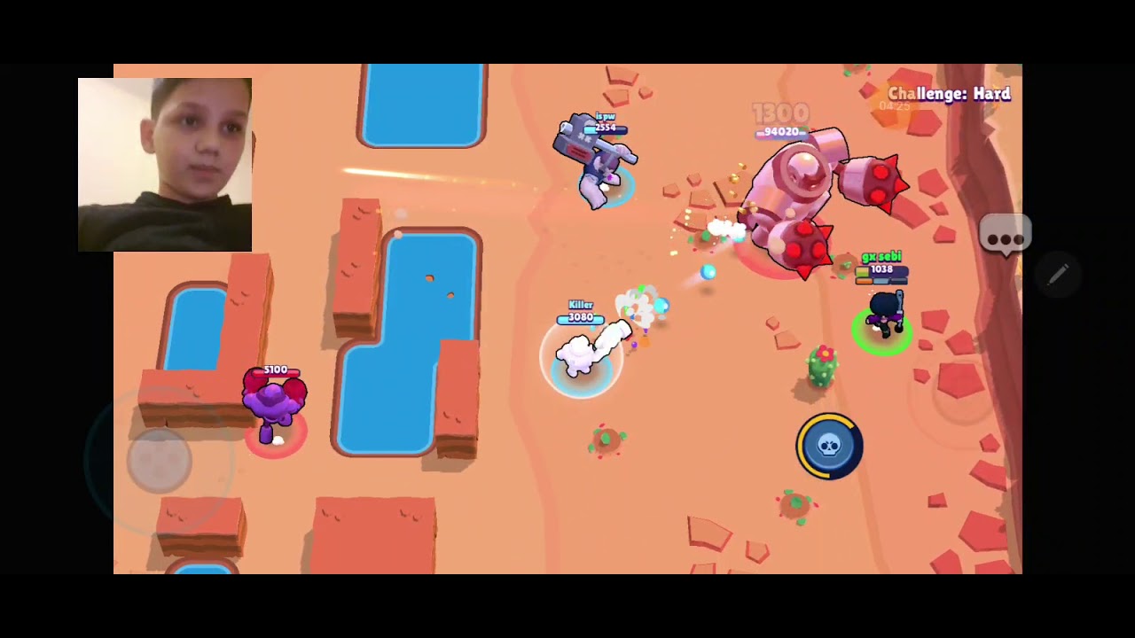 Boxing de brawl stars - YouTube