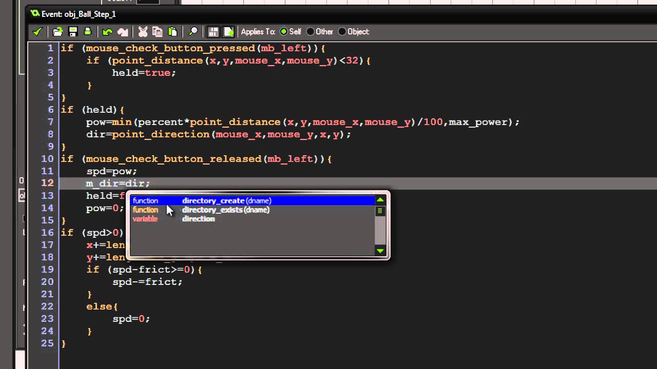 Mouse Based Sling Shot Controls - YouTube