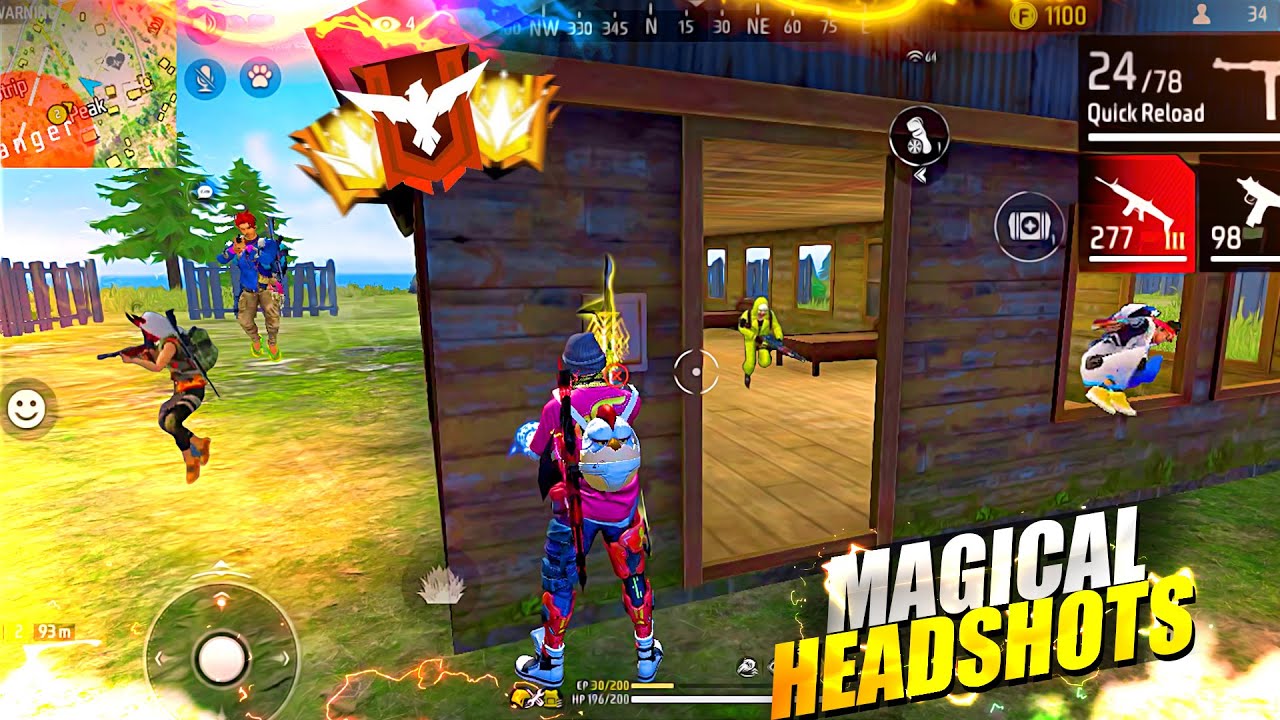FREEFIRE🔥Solo vs Squad Mp40 + AWM 🤯 25 Kills Total - Garena free fire ...