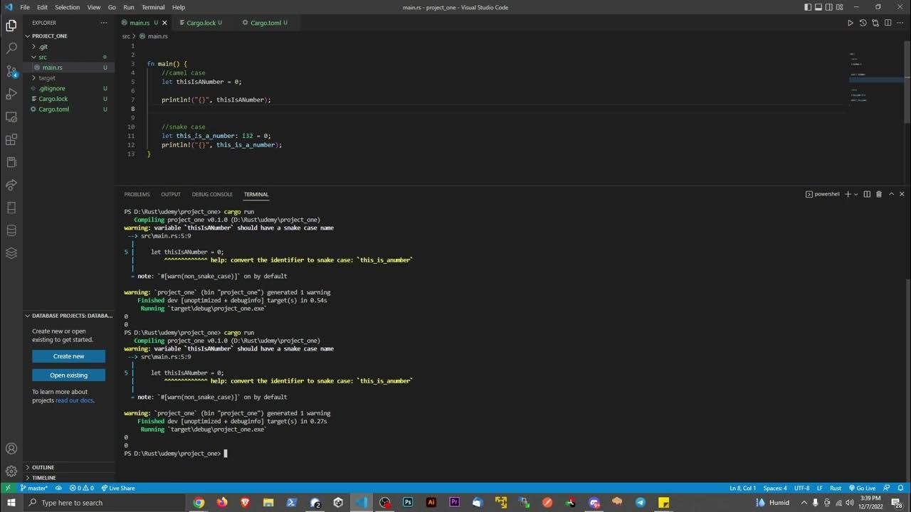 Camel Case Naming vs Snake Case Naming (CamelCase vs Snake_Case) - YouTube