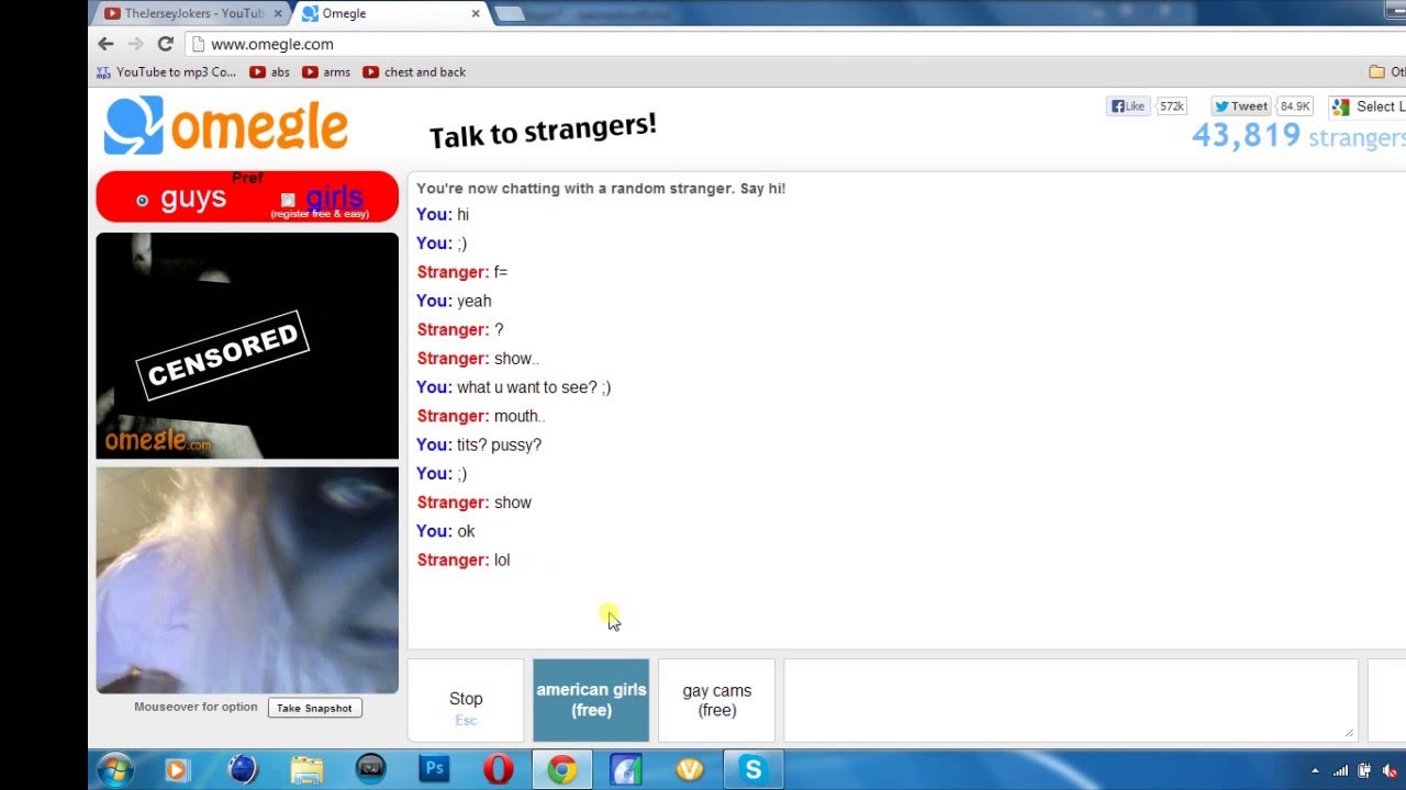 Funny Omegle Prank! - YouTube