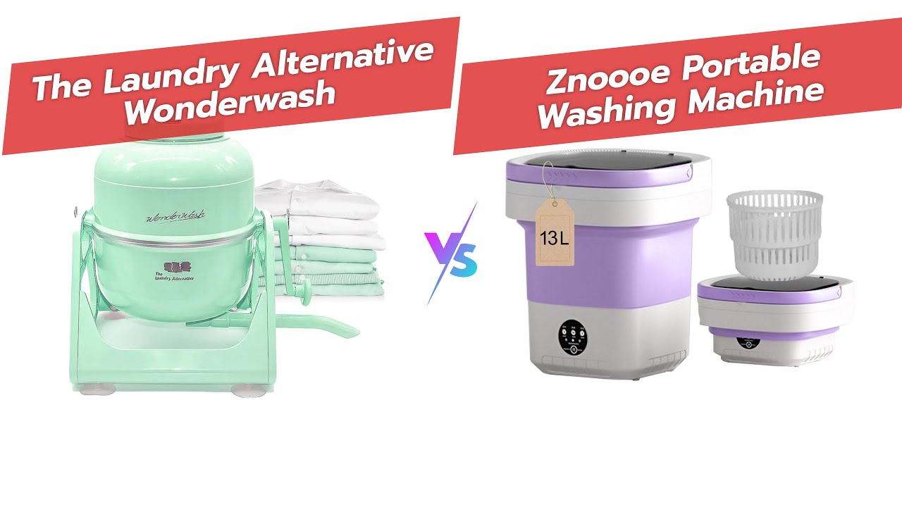 WonderWash vs 13L Foldable Mini Washer: Best Portable Washer for Small ...